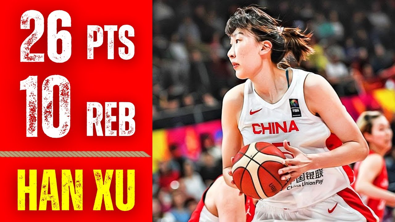 Han Xu 26 PTS 10 REB in FINAL【韩旭26分10篮板，决赛中国队战胜日本队】CHINA vs JAPAN ...