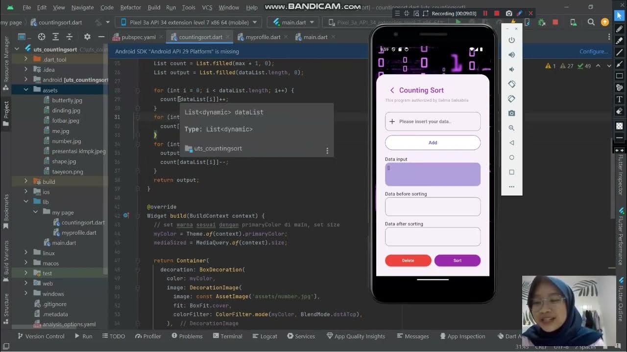 Presentasi UTS Mobile Programming UNPRI - Counting Sort Algorithm - YouTube