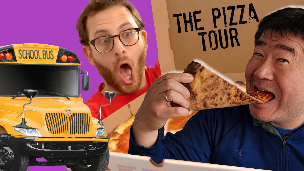Scott's Pizza Tour Bus with 4 Must-Try Slices - YouTube