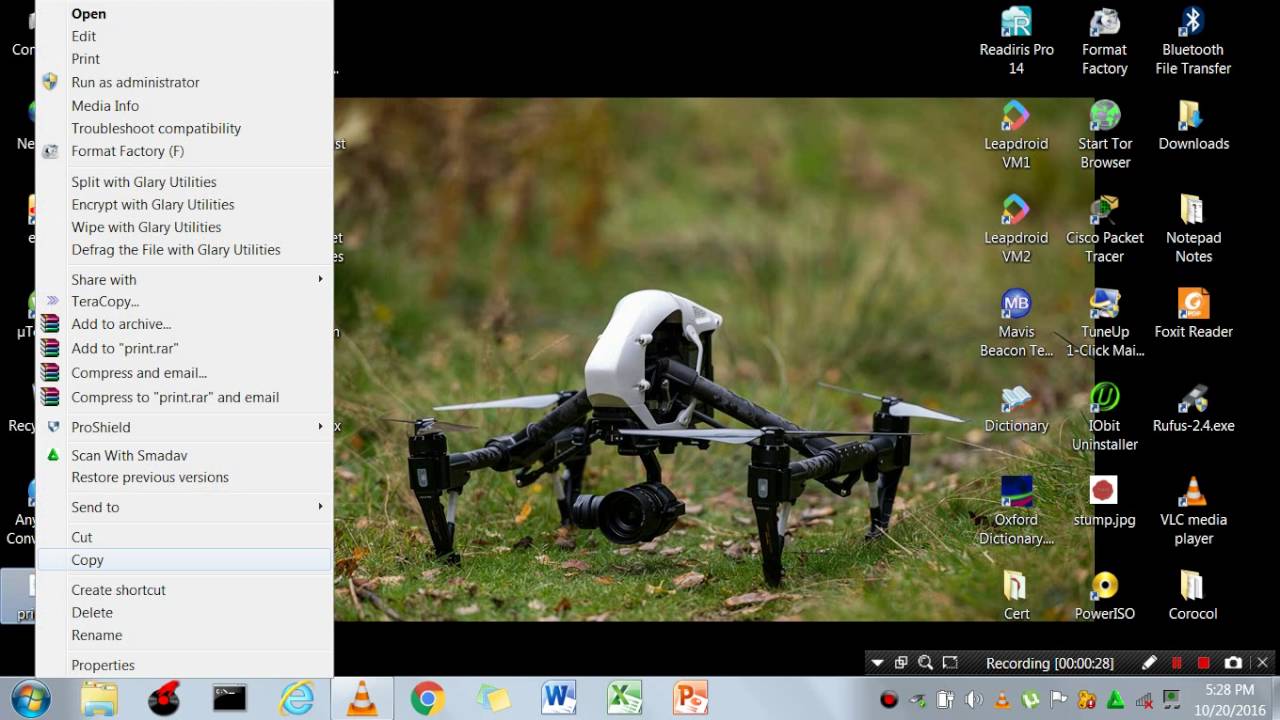 How to create a print text batch file - YouTube
