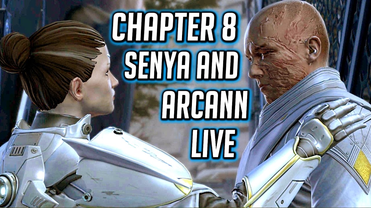 SWTOR KOTET Senya & Redeemed Arcann Protect the Gravestone - Chapter 8 ...