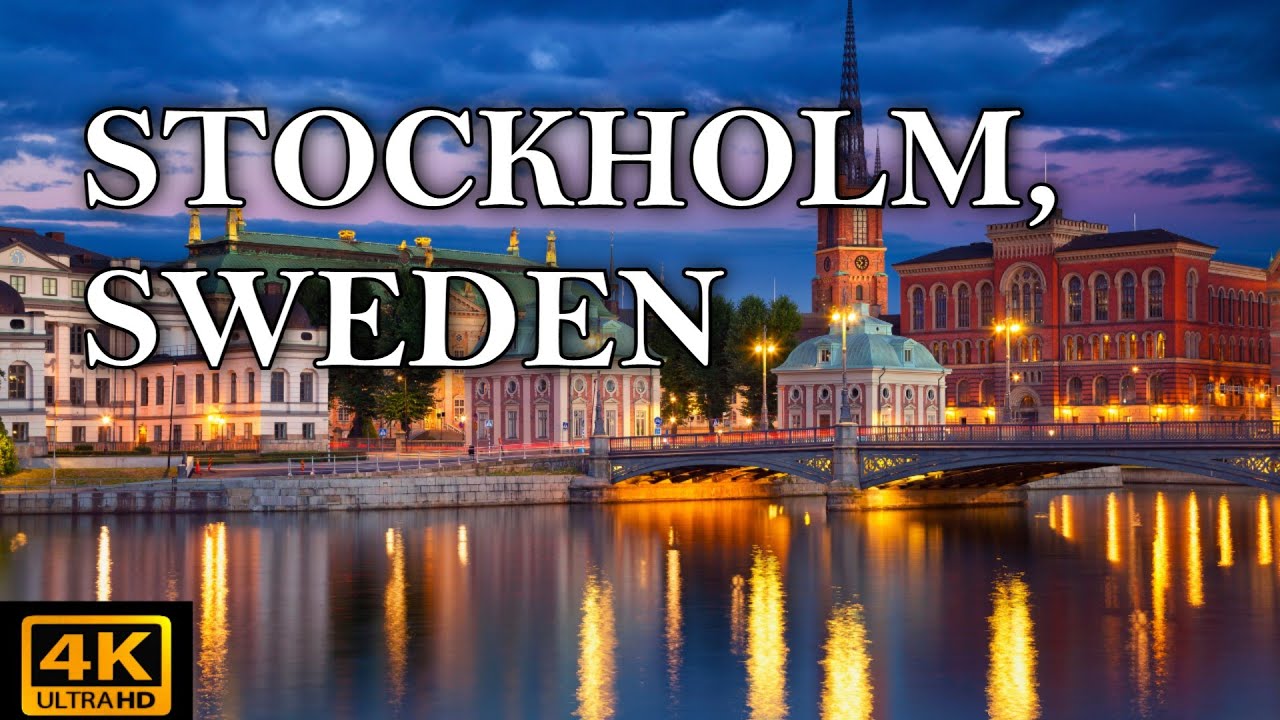 [4k] Friday night walk in Stockholm city center, Sweden - YouTube