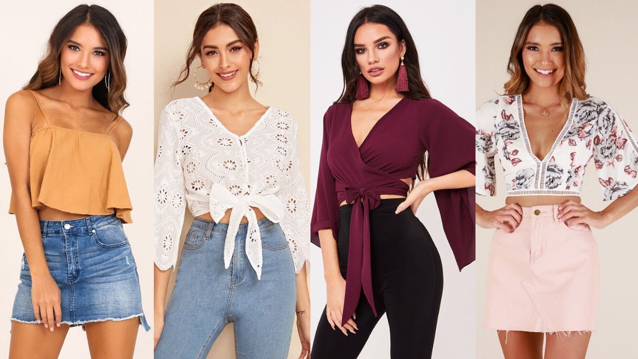 Most Stylish Crop Tops Designs 2020 | Fashion Club - YouTube