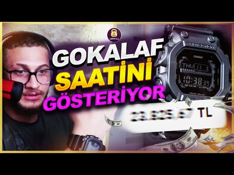 GOKALAF MEŞHUR SAATİNİ GÖSTERİYOR.