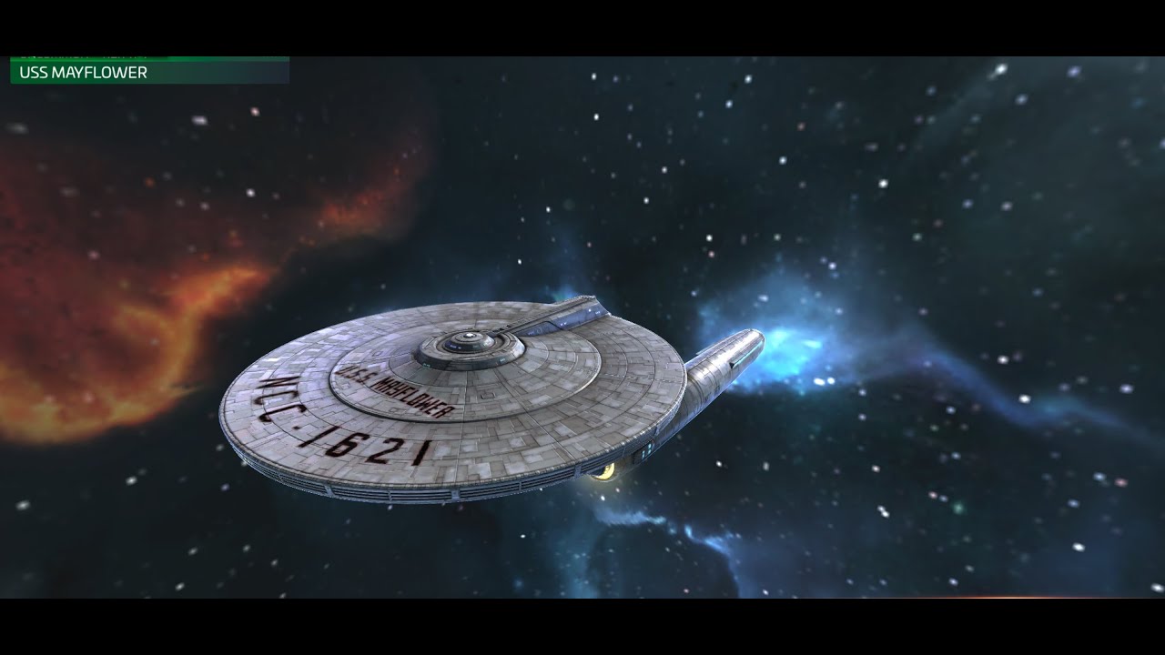 USS Mayflower STFC - YouTube
