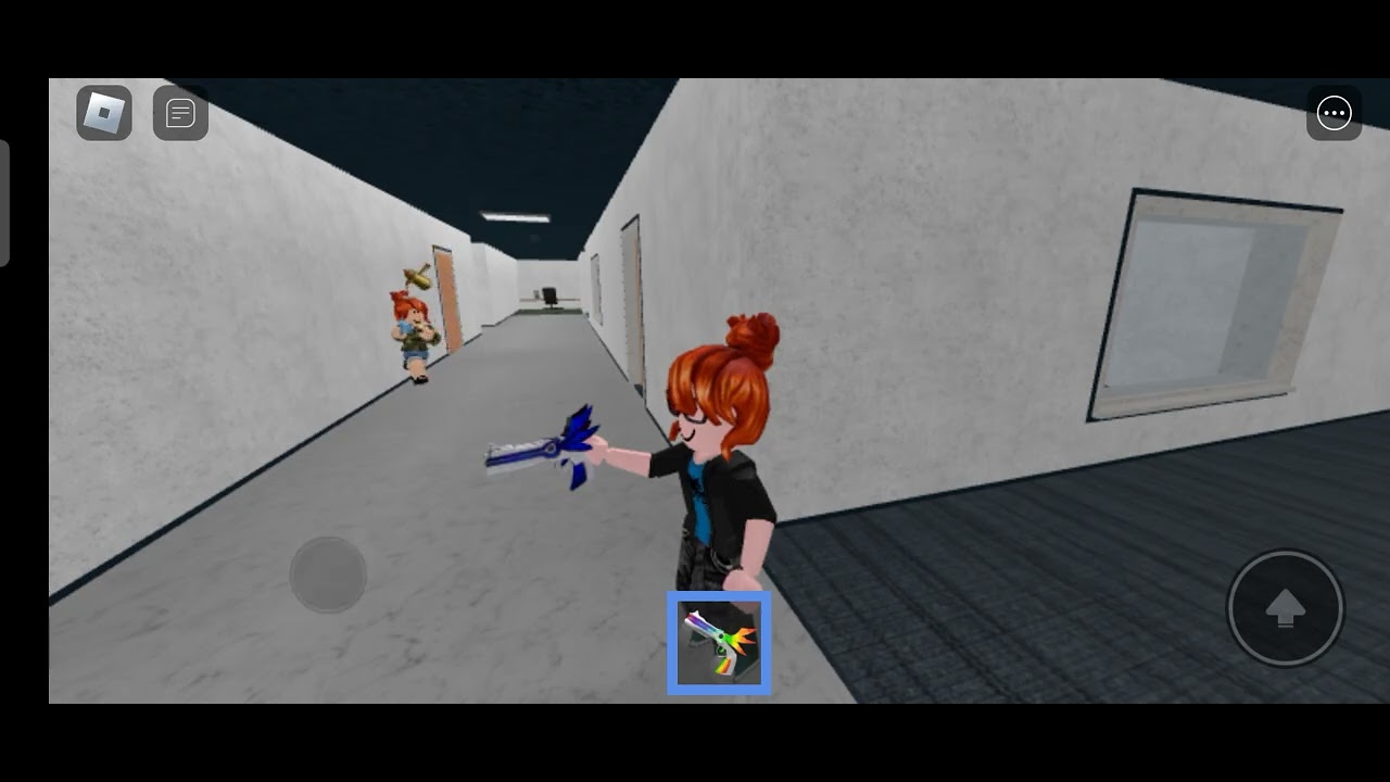 1v1 sheriff in workplace mm2 - YouTube