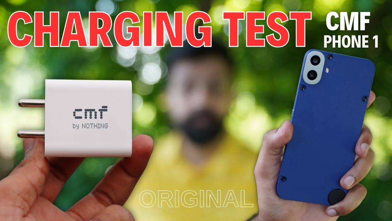 CMF by Nothing PHONE 1 Charging Test || CMF Charger 🔥🔥 #cmfphone1 - YouTube