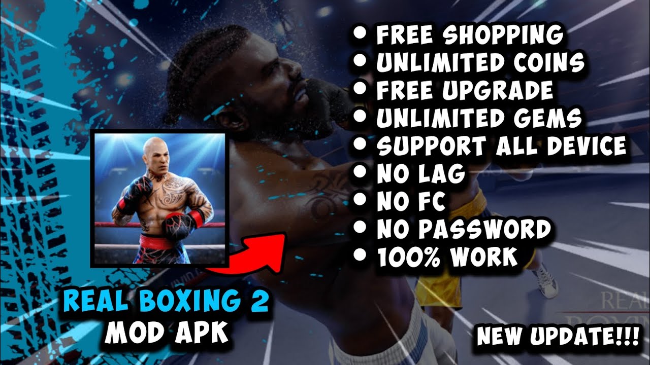 REAL BOXING 2 MOD APK [ NO PW ] || NEW UPDATE!!! - YouTube
