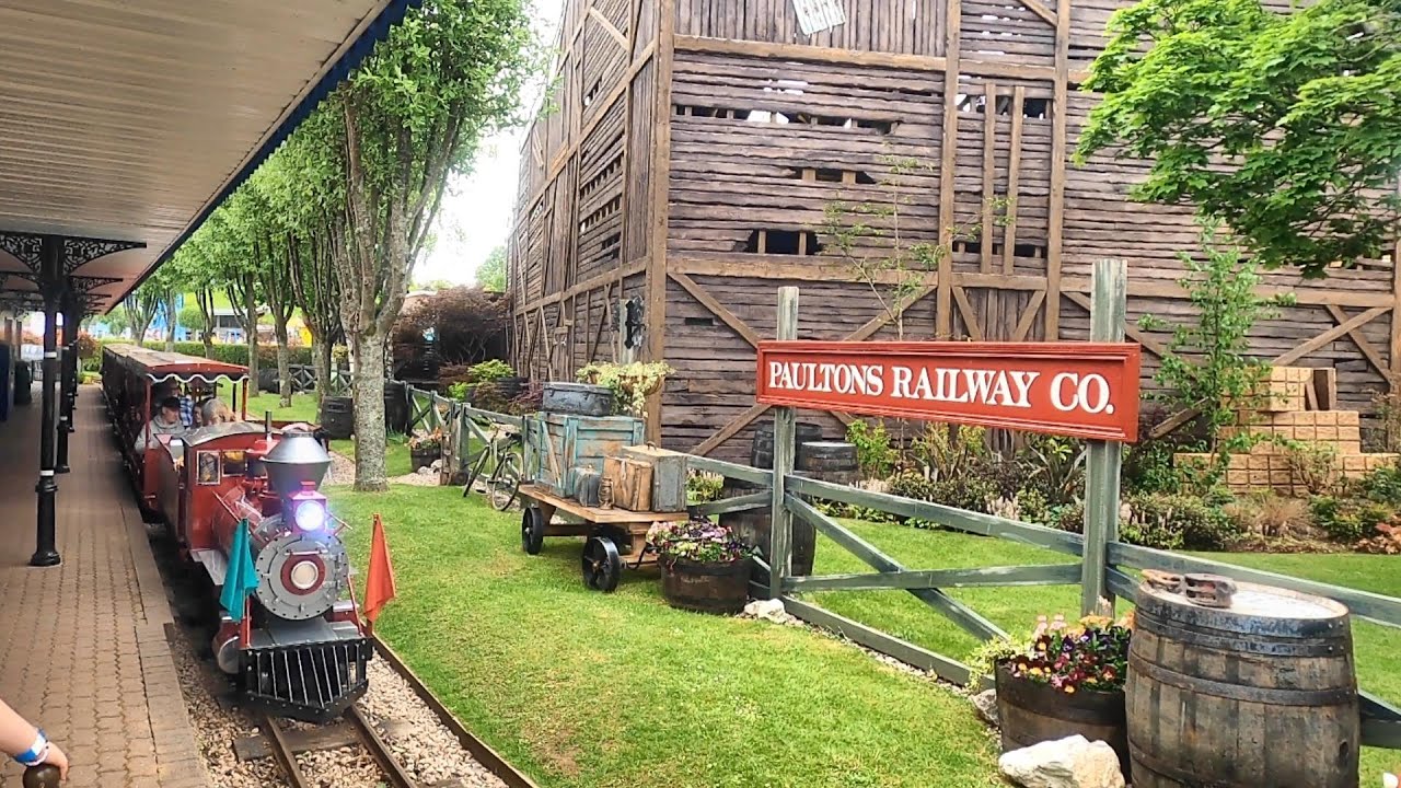 Rio Grande Train Ride - Paultons Park | 4K POV - YouTube