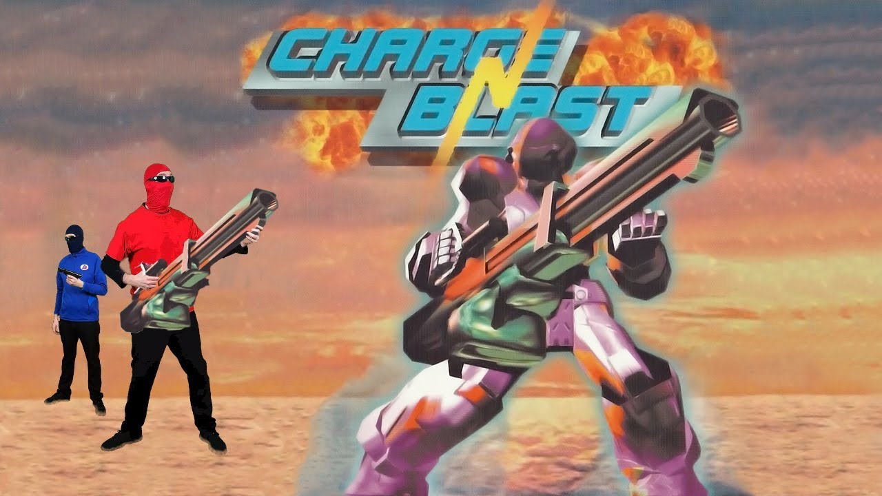 Blue Tries To Review Charge 'N Blast (Dreamcast) - YouTube