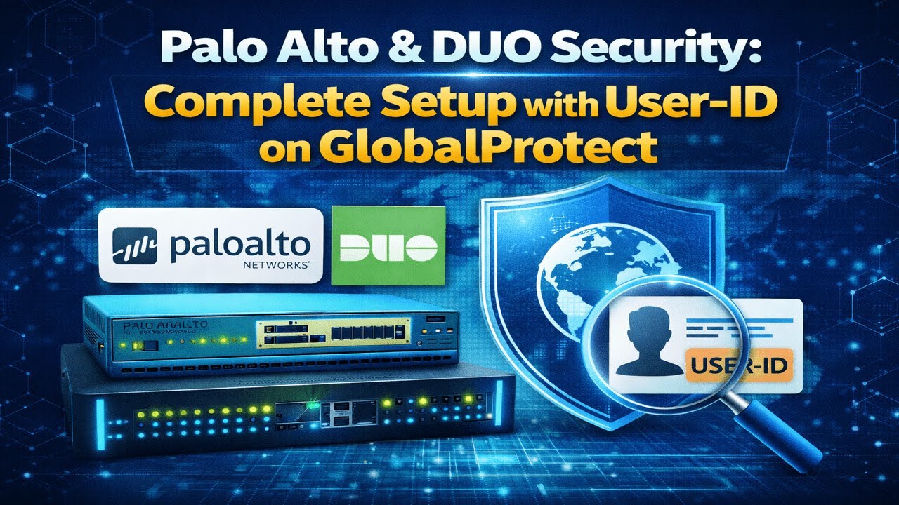 Palo Alto & DUO Security: Complete Setup with User-ID on GlobalProtect ...