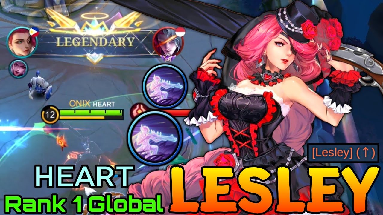 Perfect Legendary Lesley Dangerous Sniper! - Top 1 Global Lesley by ...