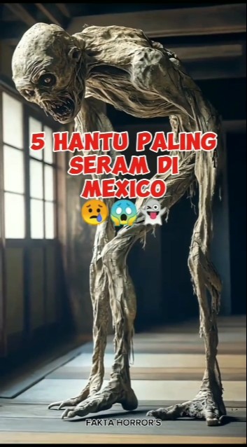 5 HANTU PALING SERAM DI MEXICO 😰😱👻 #shorts #short - YouTube