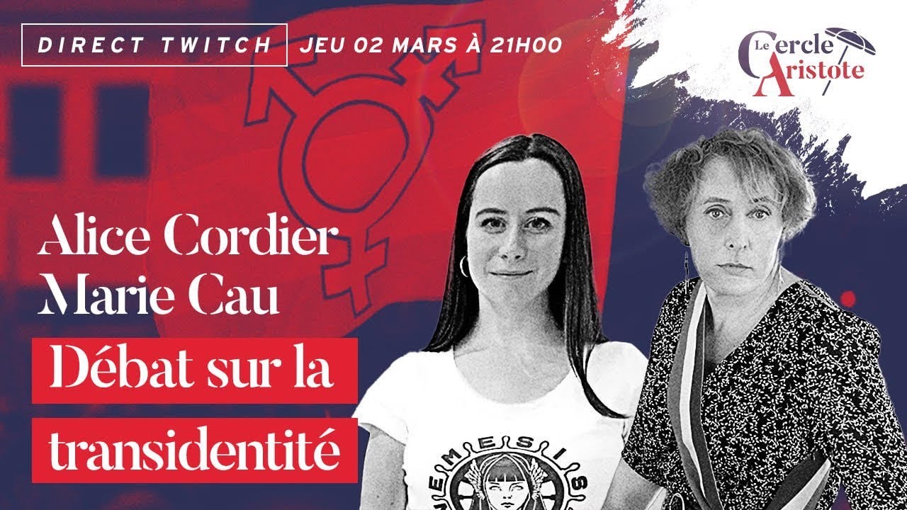 La transidentité en débat : Alice Cordier (collectif Némésis) face à ...