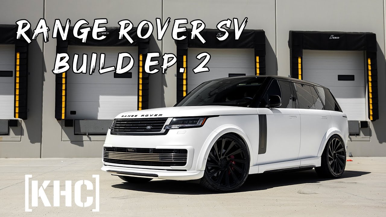 Range Rover SV Build Ep. 2 | 1016 Industries Body Kit & Vossen UV-3 ...