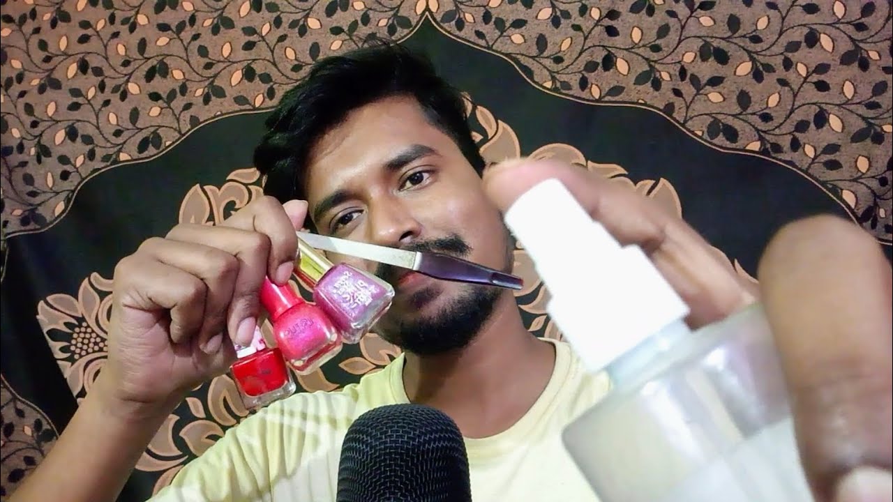 ASMR Fast And Aggressive Nail Salon 💅 - YouTube