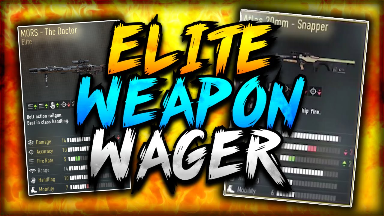 Advanced Warfare: MORS SILVER BULLET ELITE WAGER! - Atlas 20mm VS Mors ...
