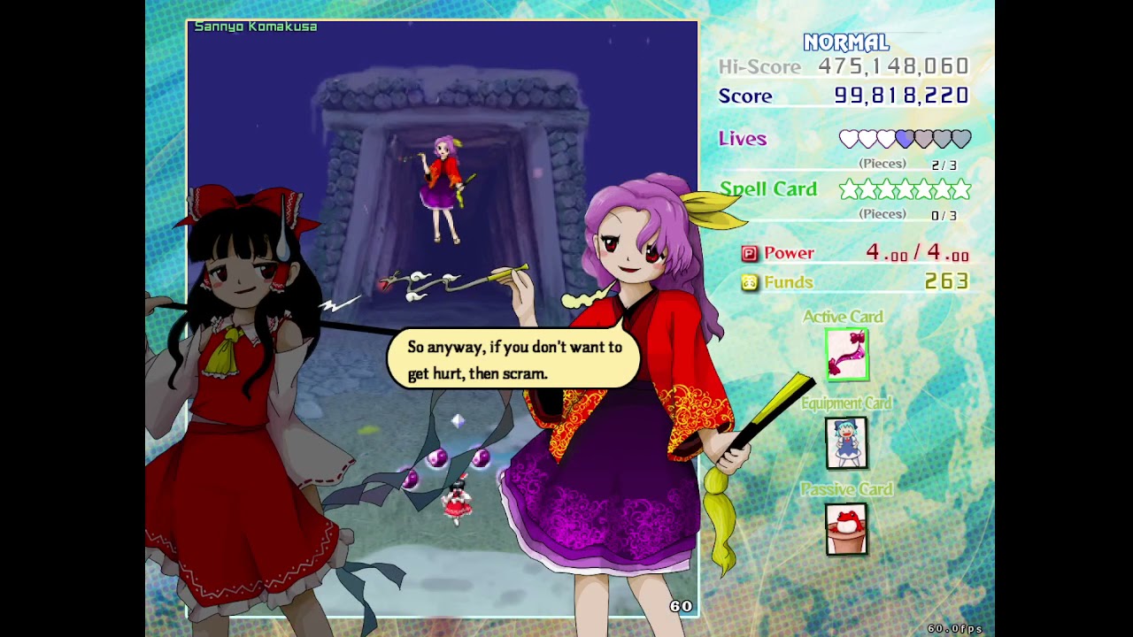 Touhou 18 - Unconnected Marketeers Blob Opera patch - YouTube