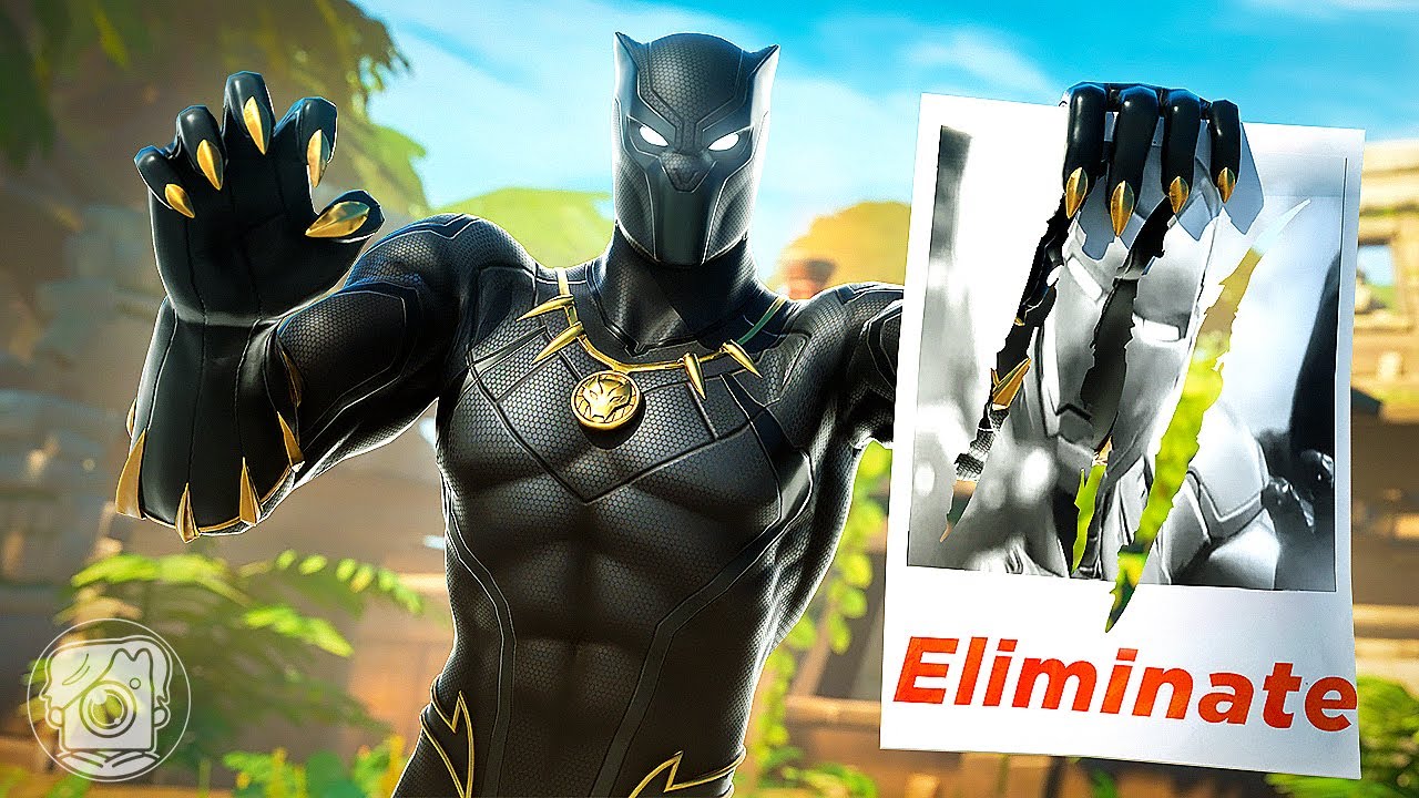 BLACK PANTHER: EXTREME HITMAN CHALLENGE! (Fortnite Challenge) - YouTube