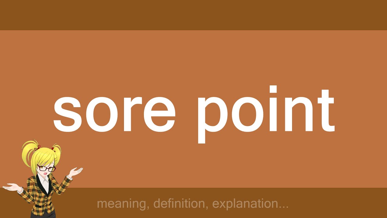 sore point - YouTube