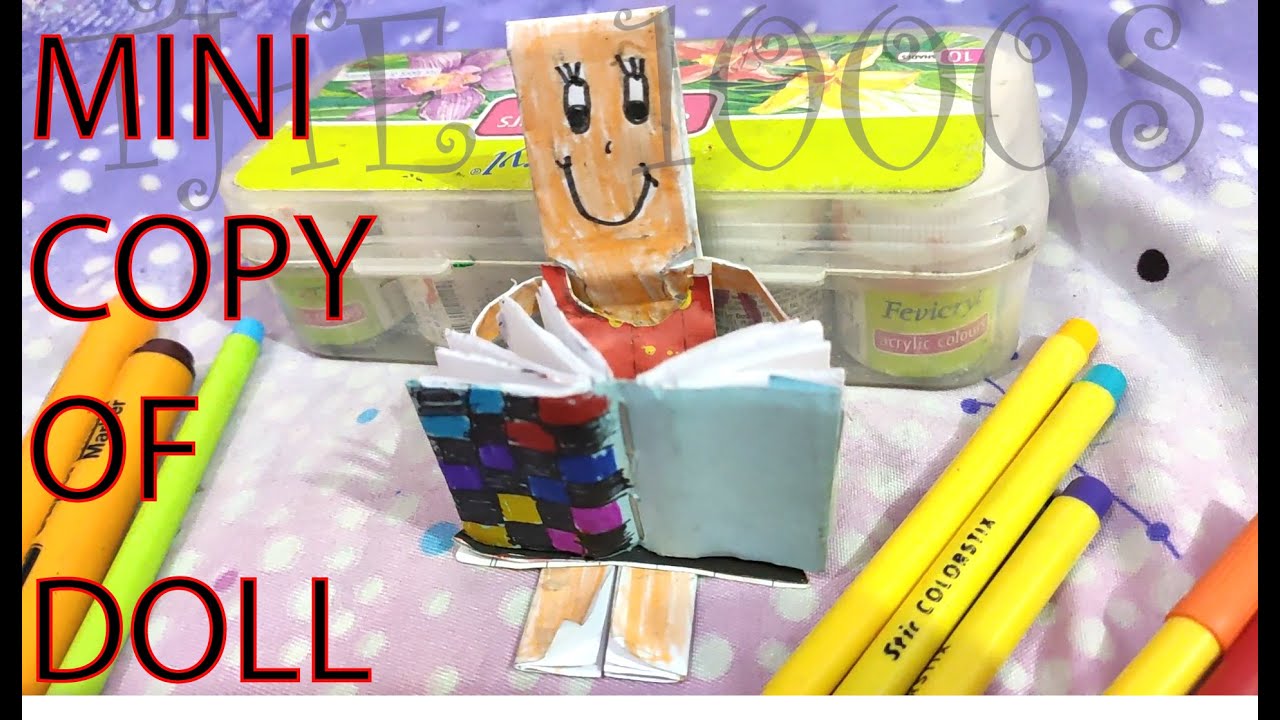 MINI COPY FOR DOLL FROM ONE SHEET FOR DOLL DIY MINI NOTEBOOKS ONE SHEET ...