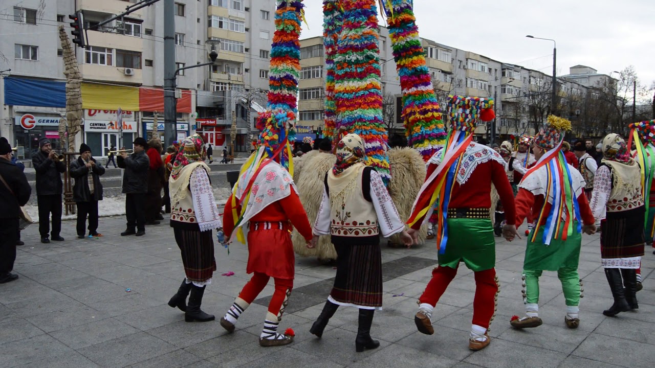 Obiceiuri de iarnă - Capra (Vaslui, Todirești) - YouTube
