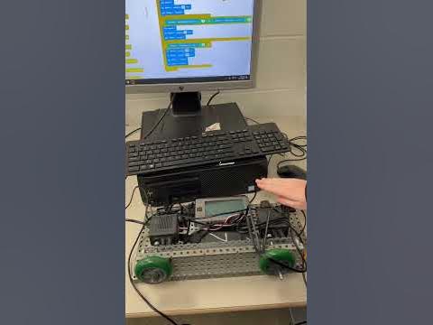 VEX Test Bed Level 2 Program 6 Distance Sensor #shorts - YouTube