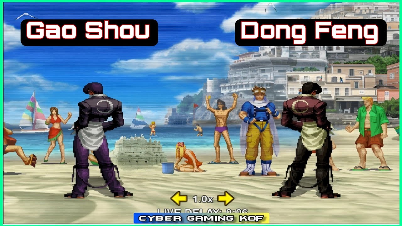 KOF 2002UM - 高手 Gao Shou Vs 东风 Dong Feng | FT7 | - 戦闘員の王 2002um - YouTube