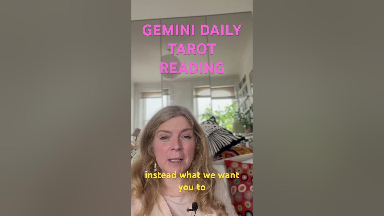 GEMINI DAILY TAROT READING #geminitarot #tarotcards #geminishorts #shorts #daily tarotreading ...