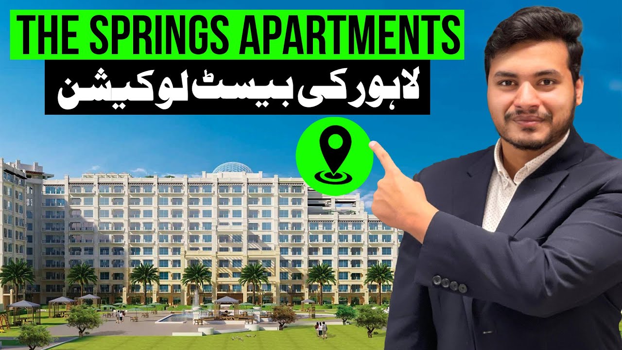 The Springs Apartments & Homes Canal Road Lahore | Near Bahria Town ...