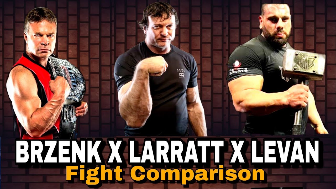 JOHN BRZENK x Devon Larratt x Levan Saginashvili - The fight comparison ...