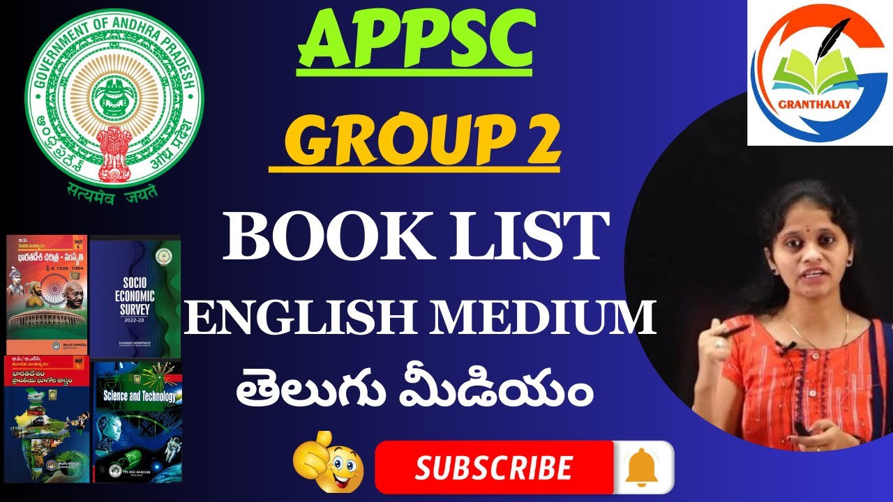 APPSC GROUP 2 2023 || BOOK LIST || for SCREENING TEST + MAINS || # ...
