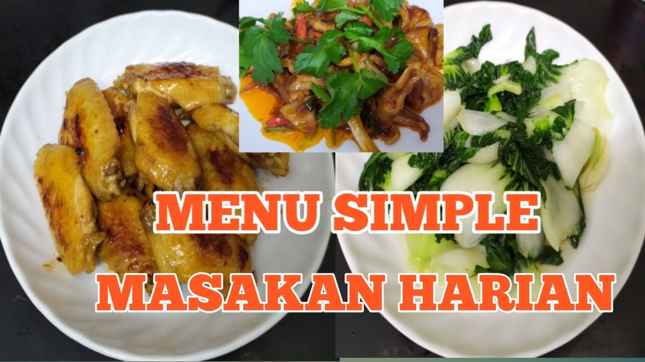 RESEP SIMPLE MENU MASAKAN HARIAN - YouTube