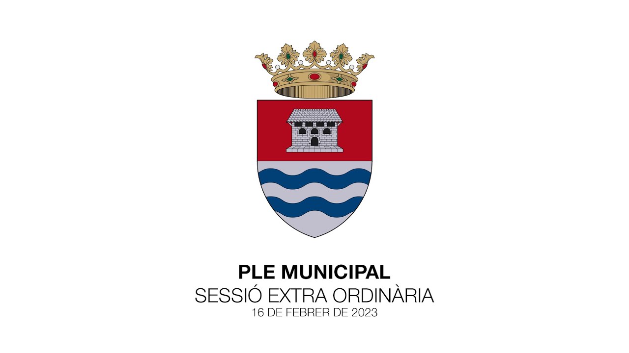 Ple Municipal Sessió Extraordinària - 16/02/2023 - YouTube