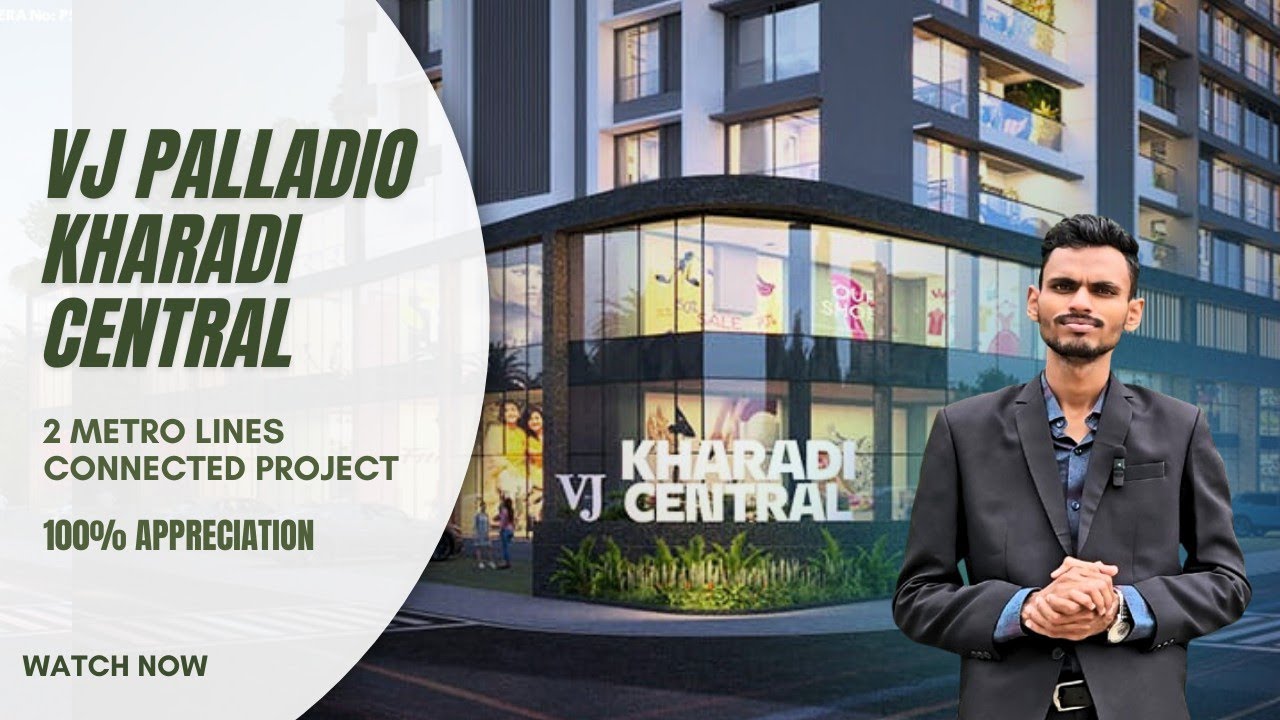 VJ Palladio Kharadi Central 2 - Sales Office Started🔥 Project Overview ...