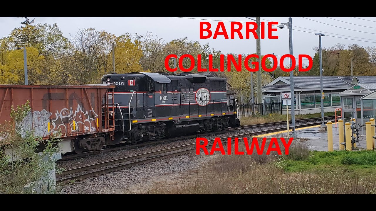 Chasing BCRY Train from Utopia to Innisfil and Back Again - YouTube