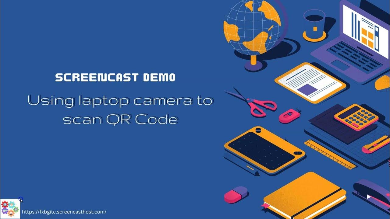 Using laptop camera to scan QR Code - YouTube