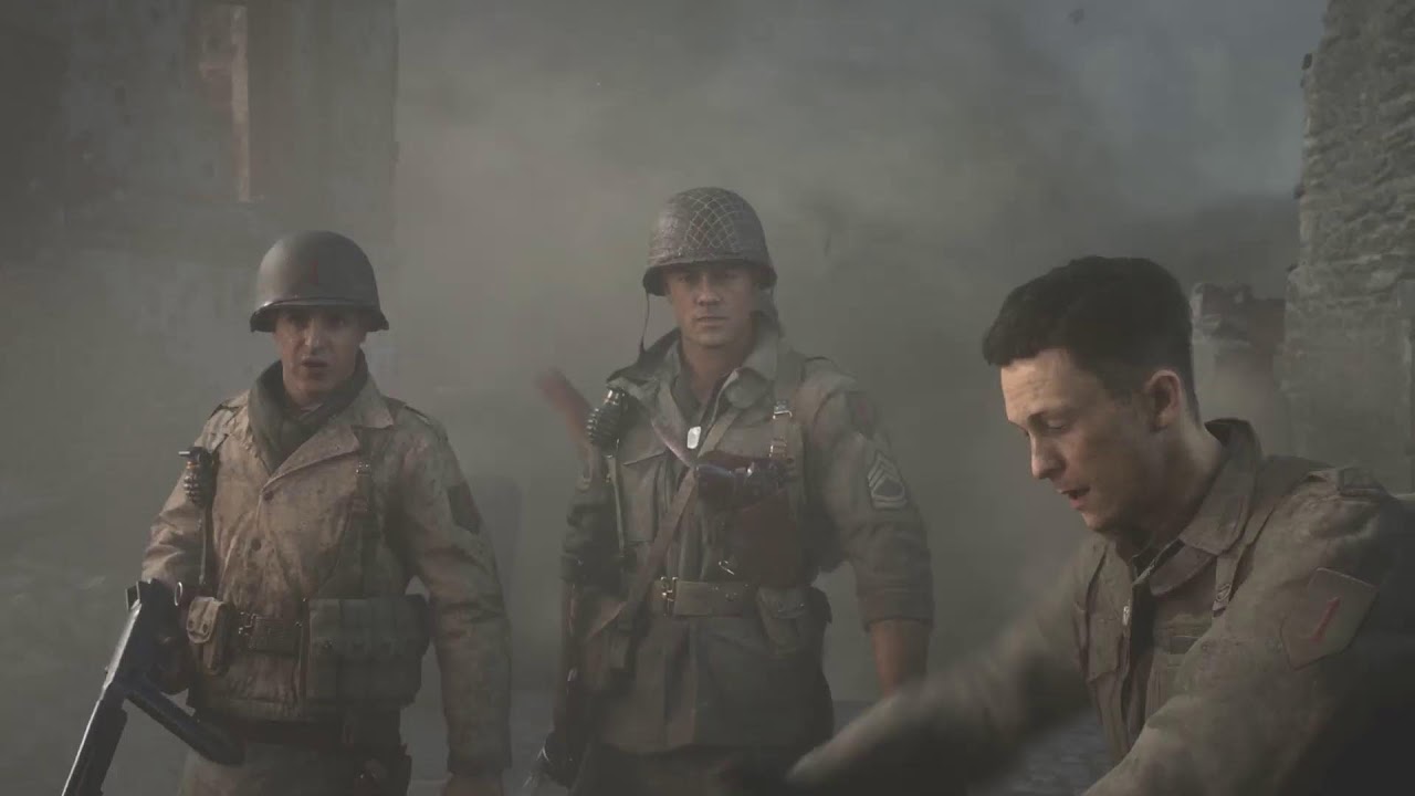 Call of Duty WWII campaign part 1 - YouTube