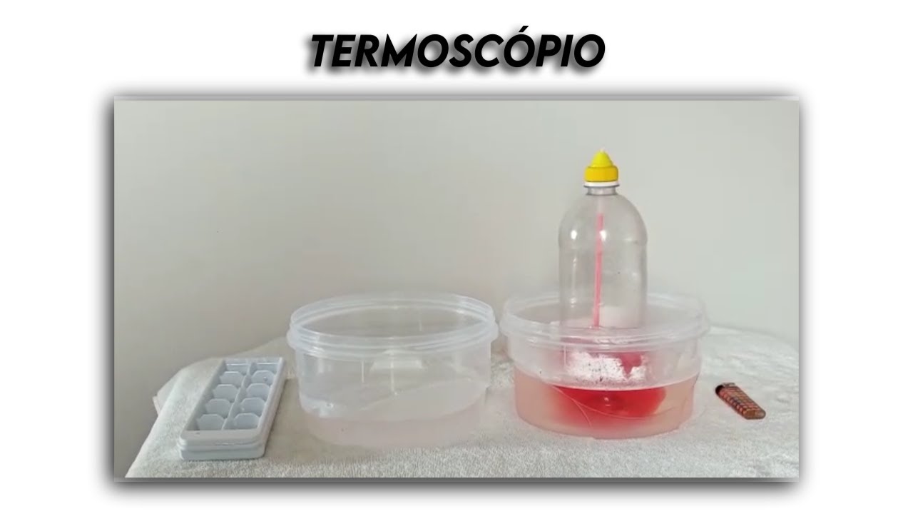 Experimentando: Termoscópio / Thermoscope - YouTube