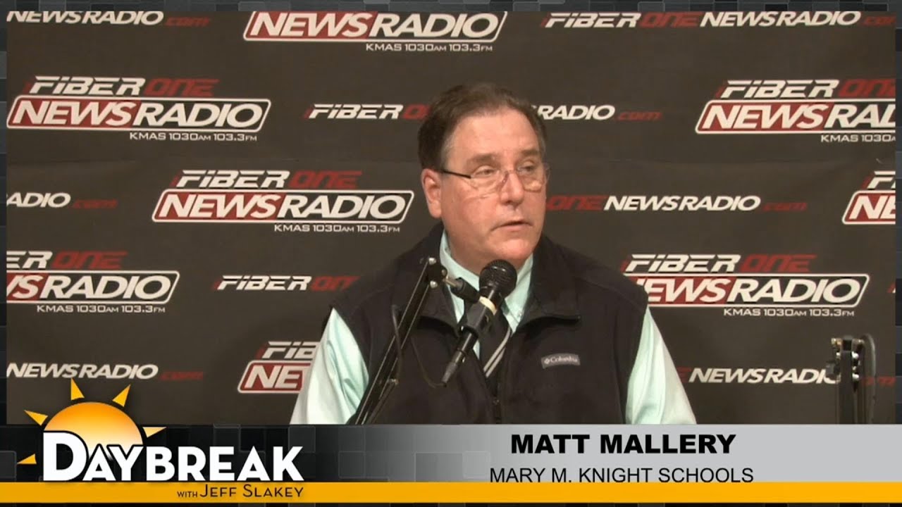 1/28/2020 - Matt Mallery, Mary M. Knight Schools Superintendent - YouTube
