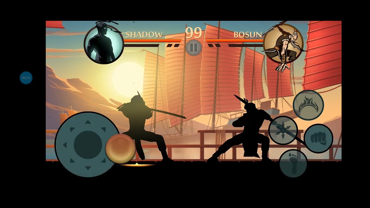 Shadow Fight 2 - Wasp's 4th Bodyguards (Bosun) - YouTube