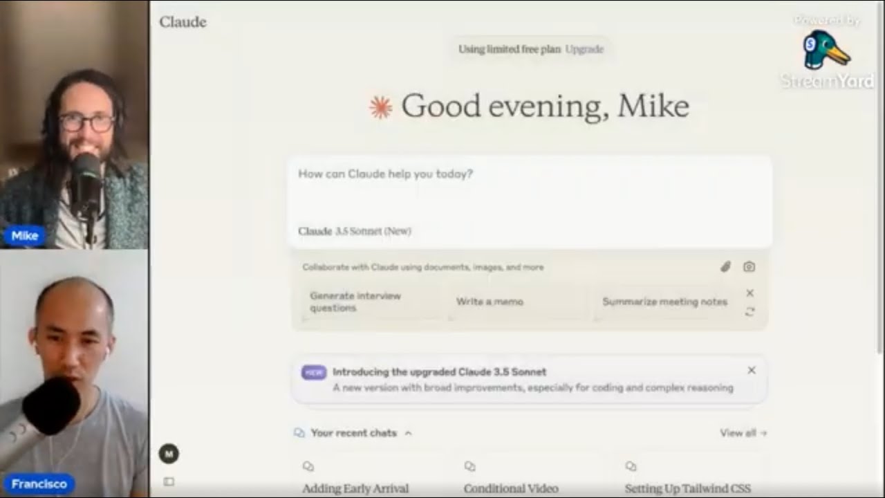 007: Prototyping with Claude – Sign in forms - YouTube