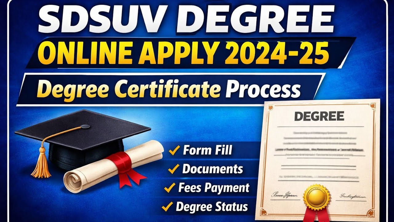 Sri Dev Suman University Online Degree Apply 2024-25 | SDSUV Degree ...