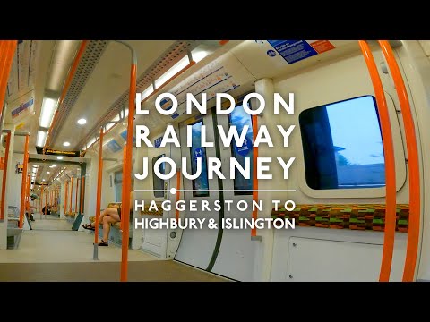 London Railway Journey | Haggerston to Highbury & Islington ...