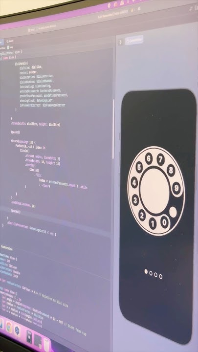 Swiftui Rotary Dial Password Component Mid Level Coding With Swiftui Swiftui Coding Shorts