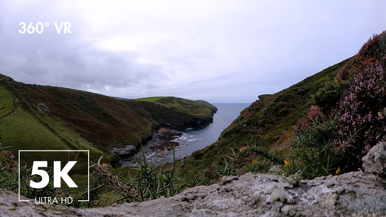 Virtual Nature 360° VR - Immersive English countryside overlooking the ...