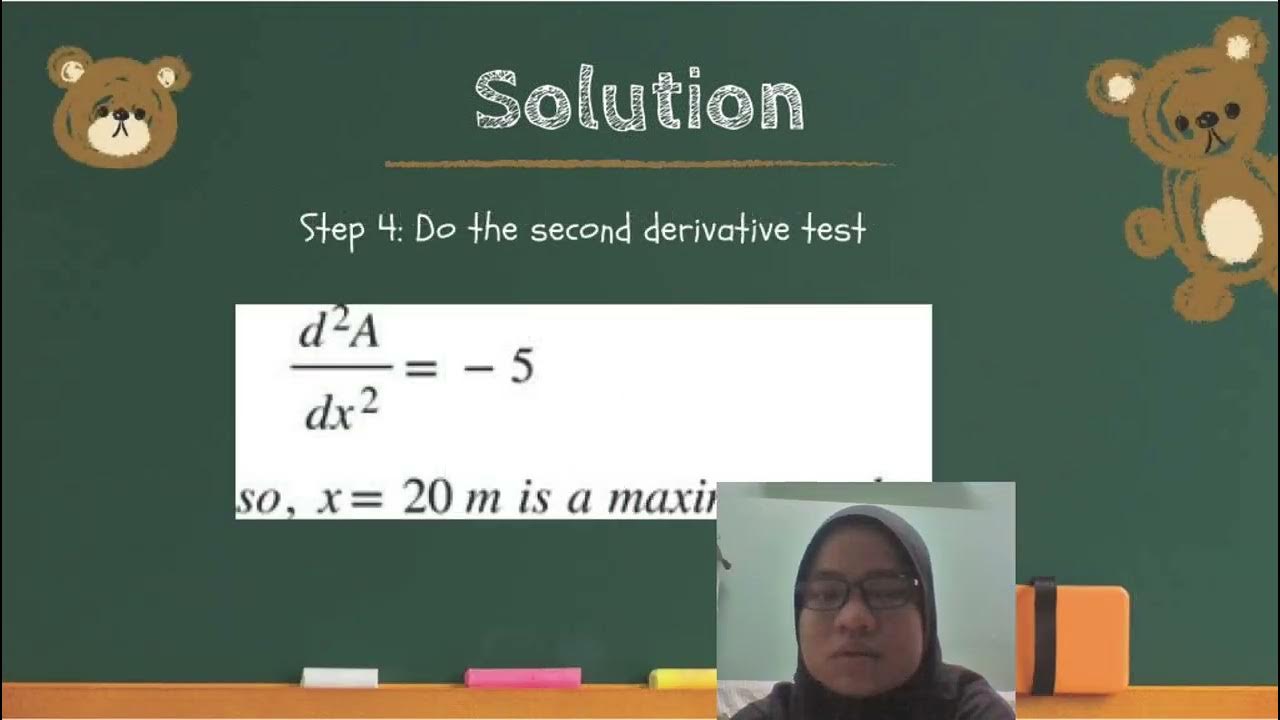 MAT183- APPLICATION OF DIFFERENTIATION (APPLIED MAXIMUM AND MINIMUM) - CDCS1121B(Group 1) - YouTube