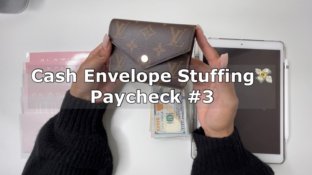 March 2021 | Cash Envelope Stuffing | Lash Artist | Paycheck #3 - YouTube