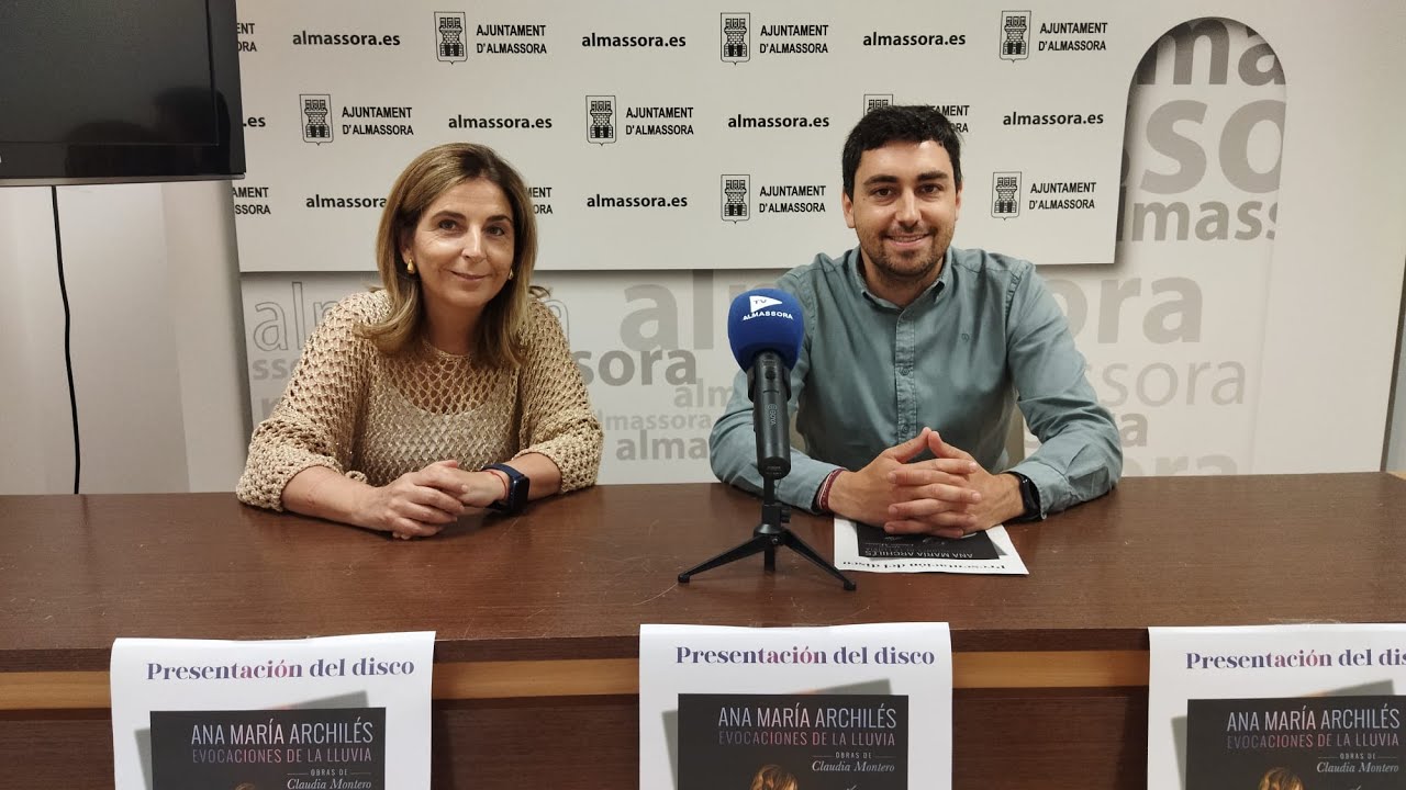 PRESENTACIO DEL DISC EVOCACIONES DE LA LLUVIA DE ANA MARIA ARCHILES ...