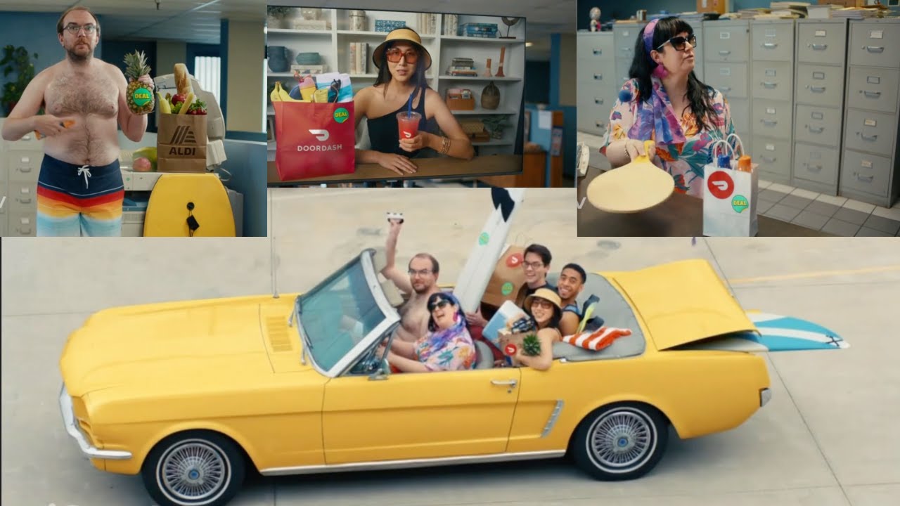 DoorDash Commercial 2024 Summer of DashPass: Office Ad Review - YouTube